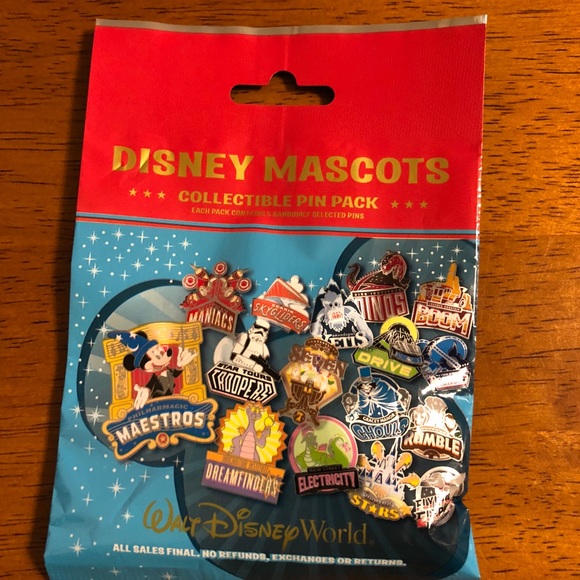 Disney | Accessories | Disney Mascots Mystery Pin Set | Poshmark